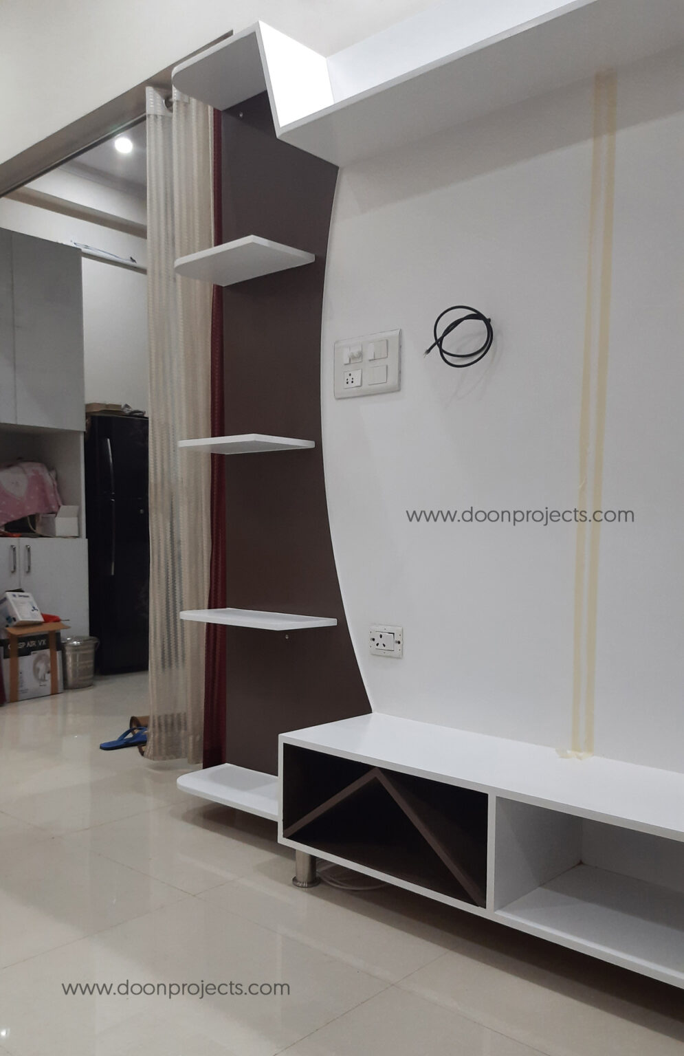 Designer TV Panel – Doon Projects