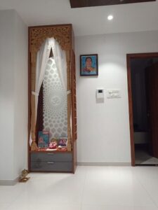Designer Pooja Mandir for Home – Doon Projects