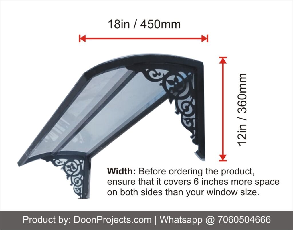 Rain Shed for Windows & Doors – Doon Projects